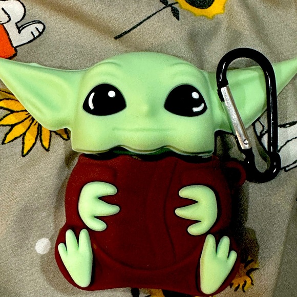 Star Wars | Other | Star Wars Grogu Airpods Case Green And Red | Poshmark